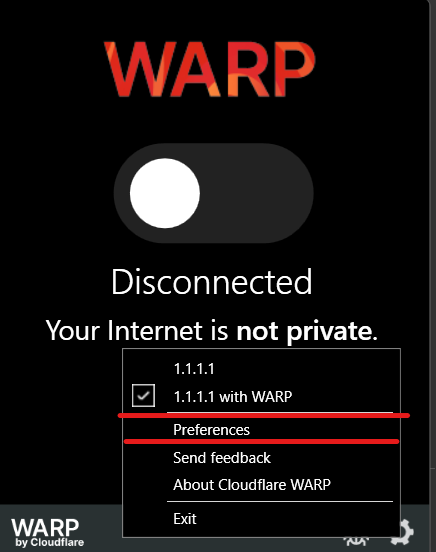 Cloudflare WARP - install and config? – Safe Families for Children UK